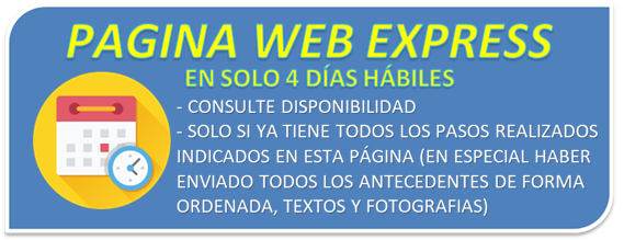 Primeros pasos (creación) – CreaTuPagina.cl